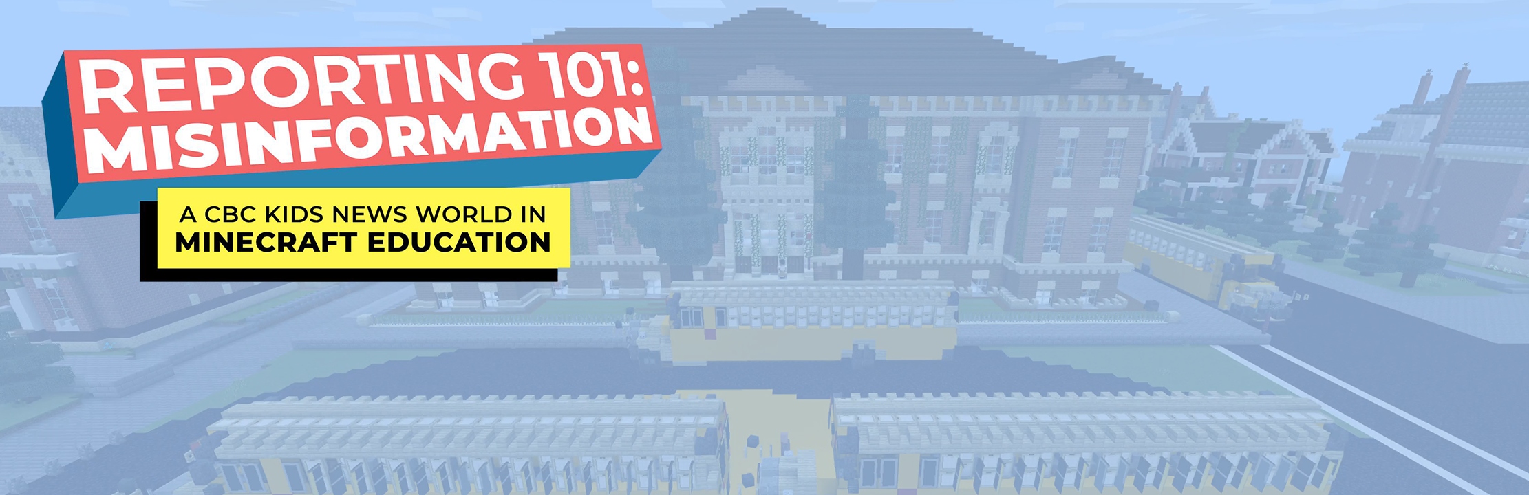 CBC Kids News launches new youth journalism experience — in Minecraft