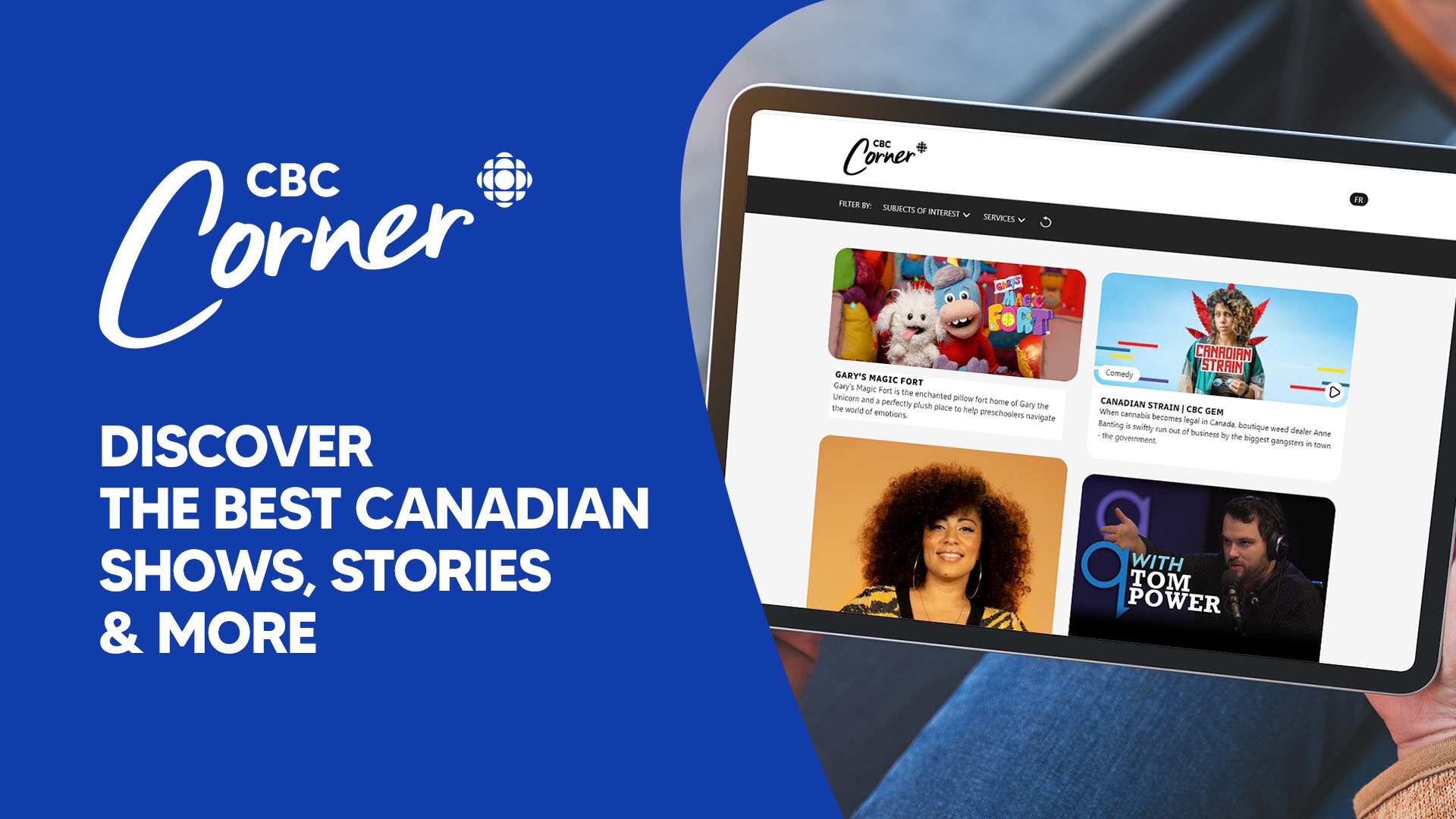 CBC Corner: Discover the best Canadian shows, stories & more visuals ...
