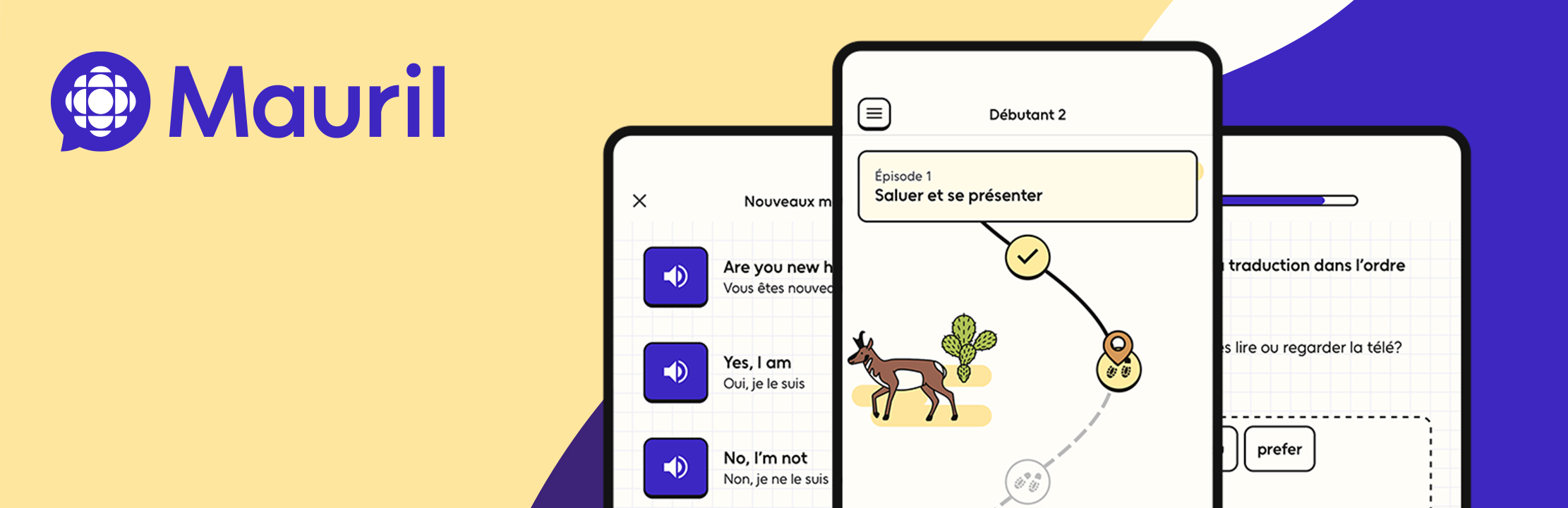 Improve your official language skills with Mauril